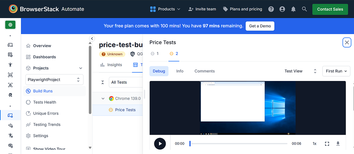Easily Capture and Run Local Playwright Tests on BrowserStack | by ...