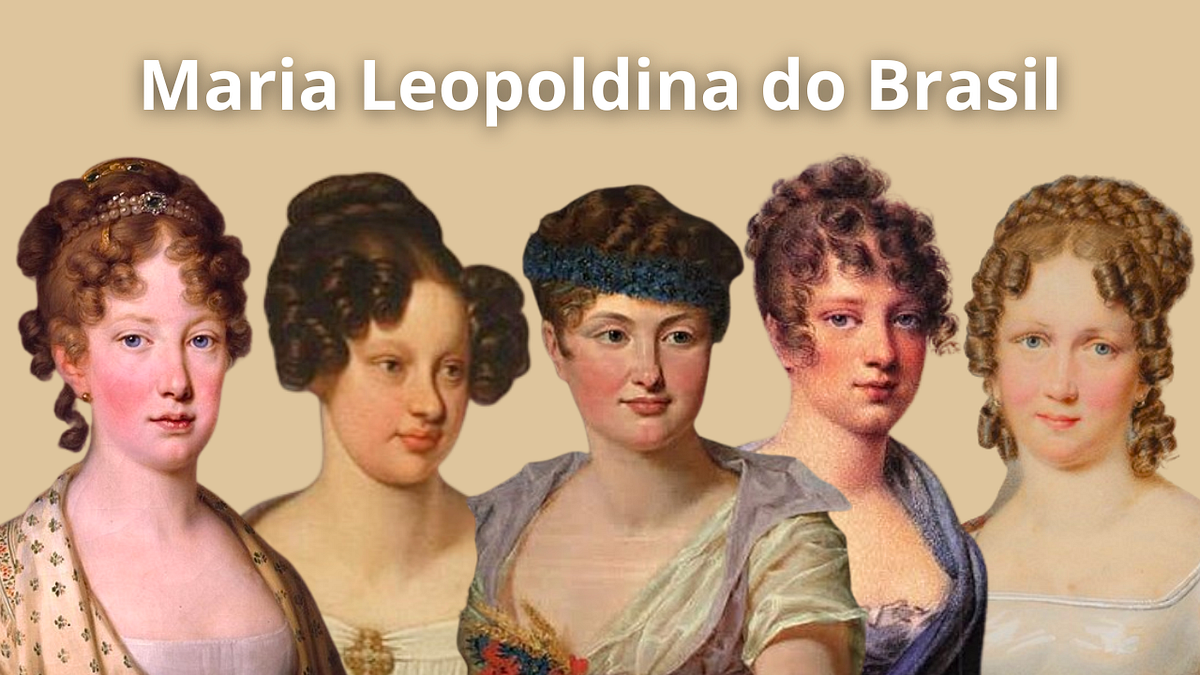 RAROS RETRATOS DA IMPERATRIZ MARIA LEOPOLDINA DO BRASIL (1797–1826) | by CANAL APAIXONADOS POR ...