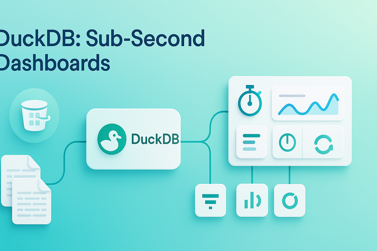 7 DuckDB Query Patterns for Sub-Second Dashboards | by Nexumo | Oct, 2025 | Medium
