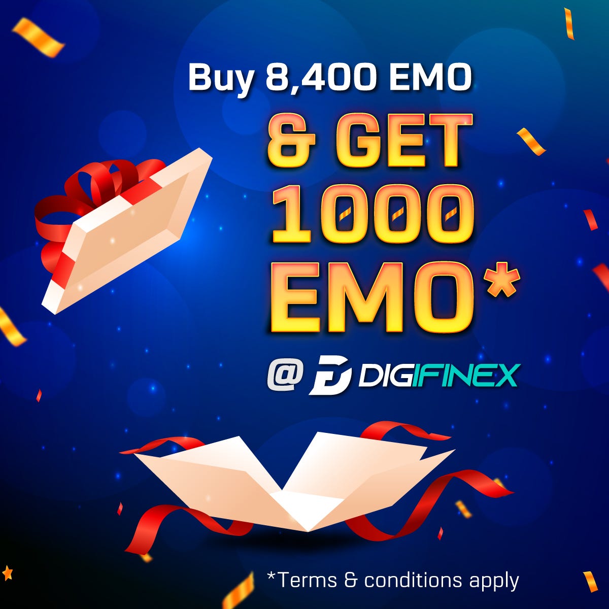 BUY 8,400 EMO & GET 1,000 EMO @DIGIFINEX… - Emo Coin - Medium