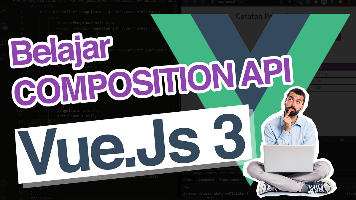 Tutorial Composition API di Vue.js 3 (part 3) | by Dea Venditama | Medium