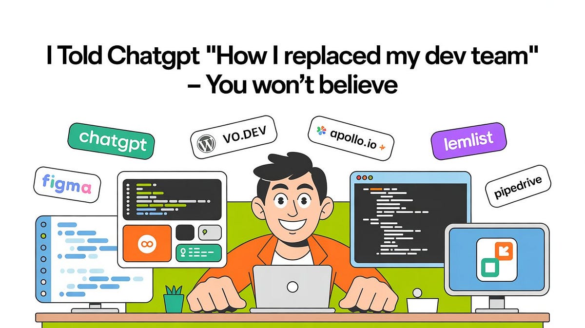 I Told ChatGPT “How I Replaced My Dev Team” — You Won’t Believe | by ...