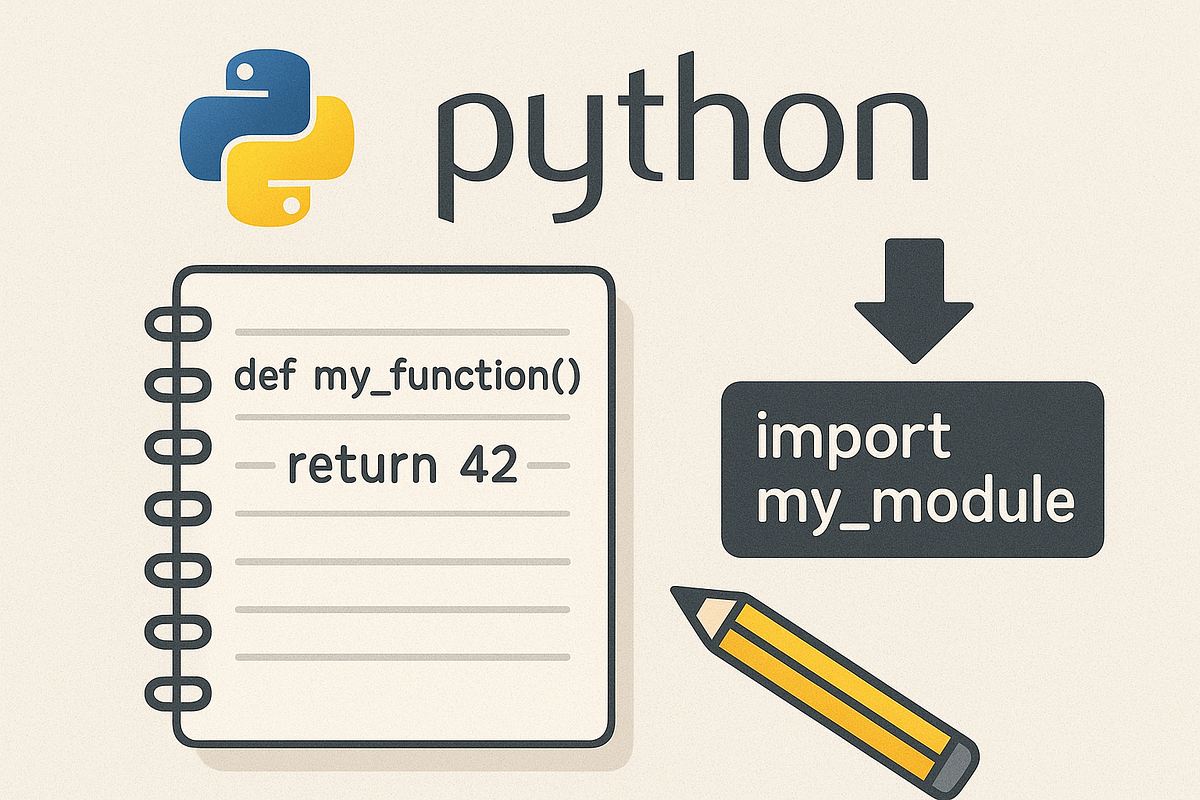 Writing and Importing Your Own Python Module | by 311_Utkarsha Dinesh Gosavi | Medium