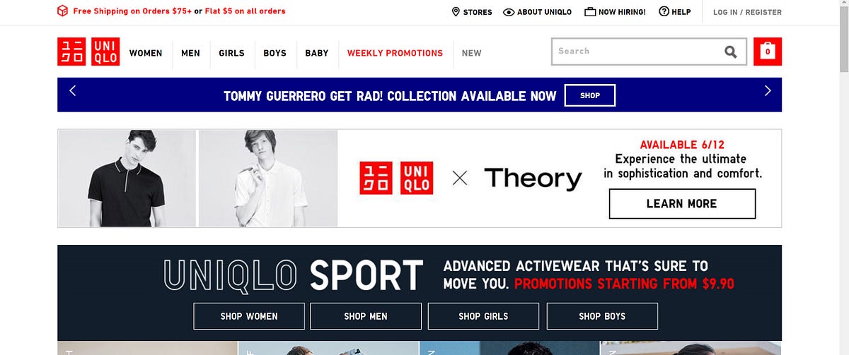 Uniqlo: a usability analysis. As part of my ongoing UX Academy… | by ...