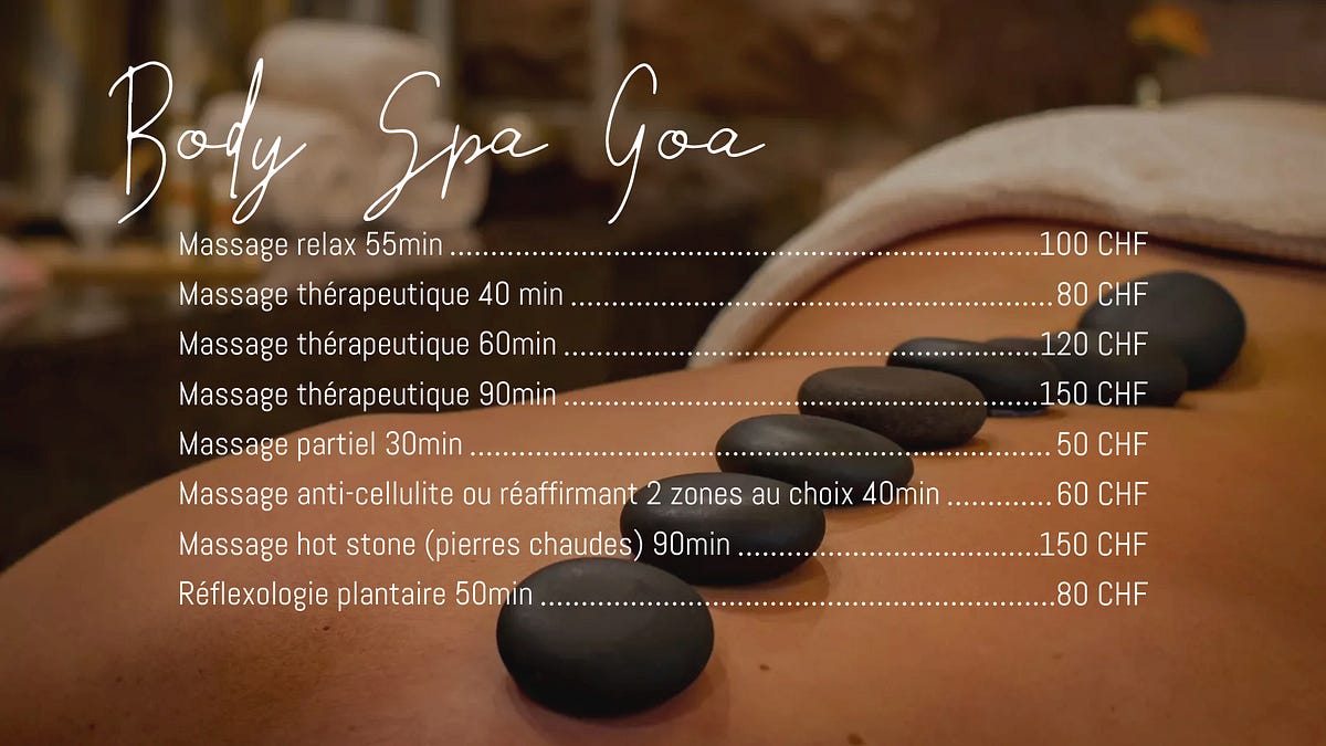 Spa in Calangute, Goa! Body Spa Goa | by Service | Mar, 2024 | Medium