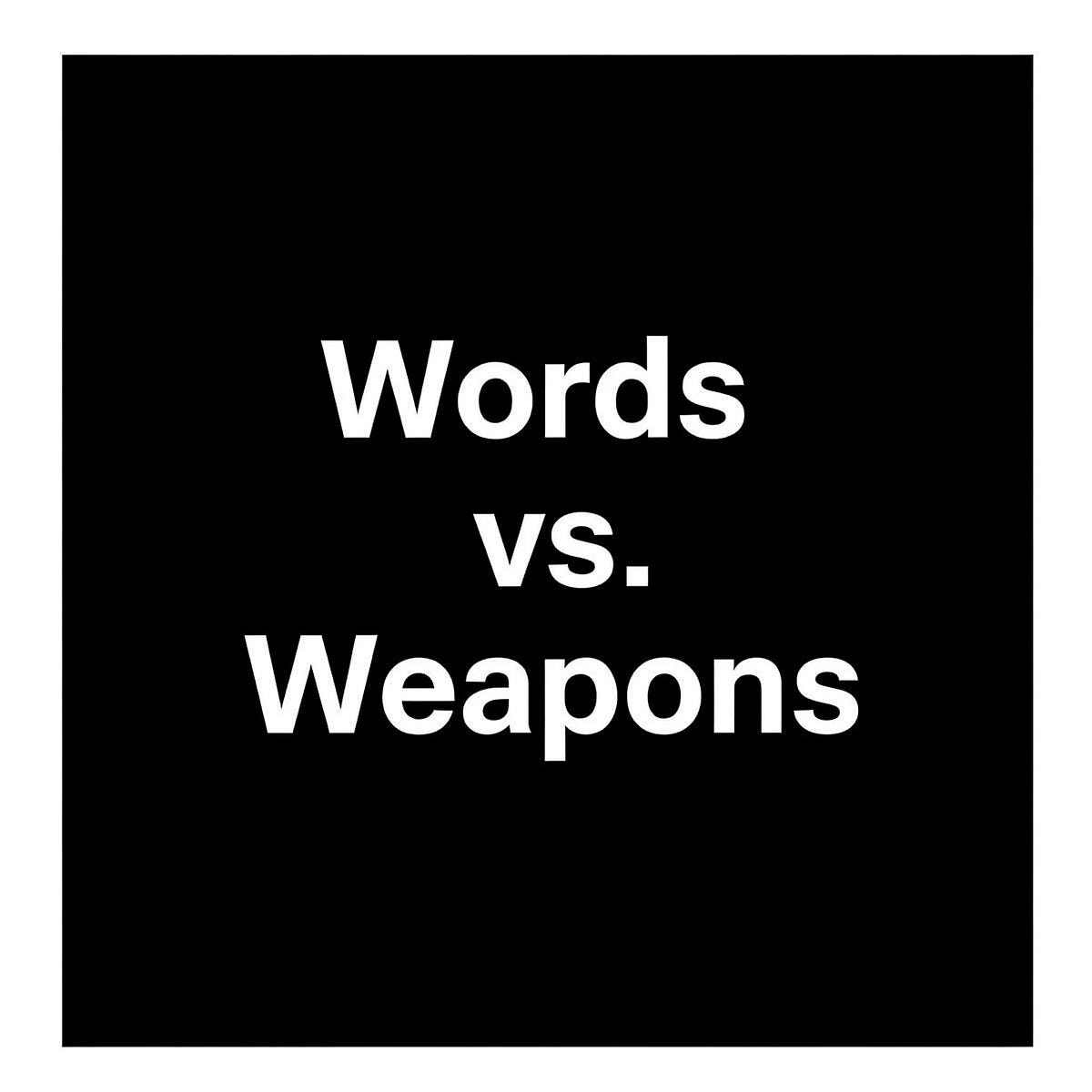 Words vs. Weapons. The European Union has rules designed… | by ...