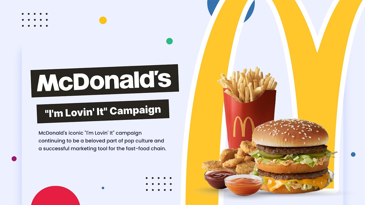 Unwrapping the Success of McDonald’s Iconic “I’m Lovin’ It” Campaign: A Mouth-Watering Case ...