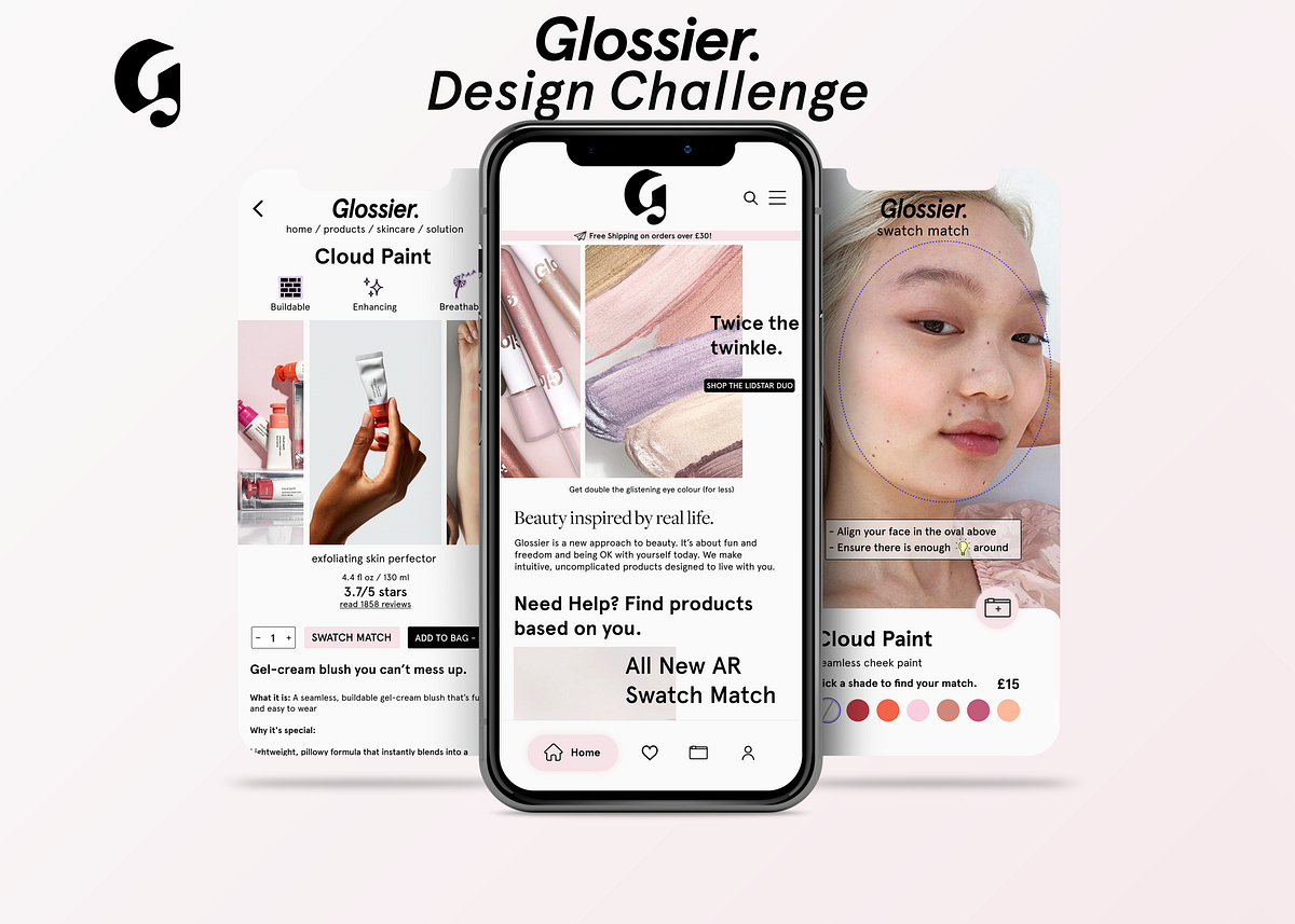 Case study: Incorporating AR into the Glossier user experience | by ...
