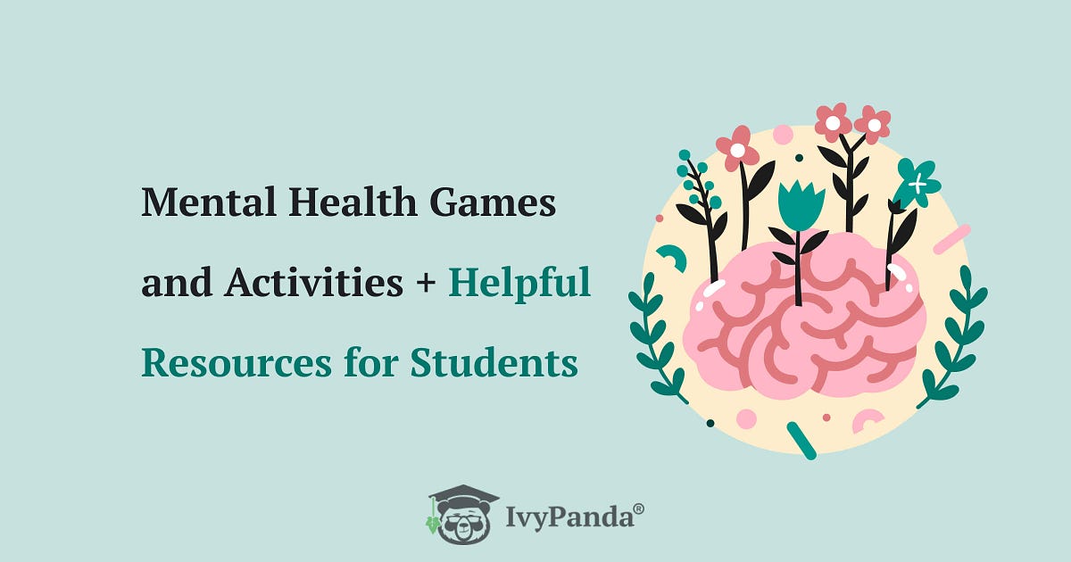 Mental Health Games and Activities + Helpful Resources for Students ...