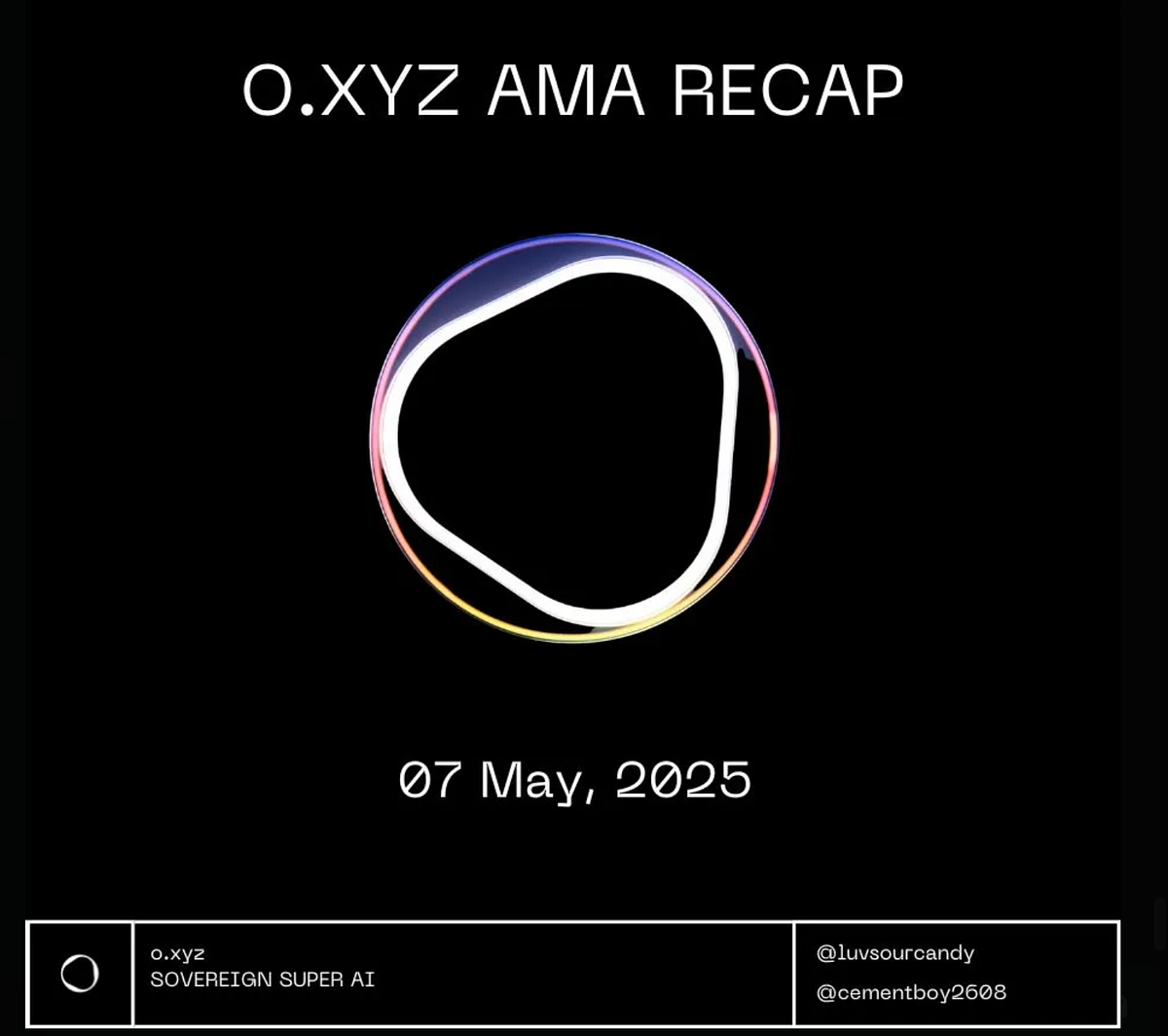 OXYZ AMA Recap: A Glimpse into Web3’s Most Vibrant Community (May 7 ...