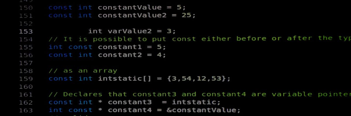 Understanding correctly that messy keyword ‘const’ in C++ (II) | by ...