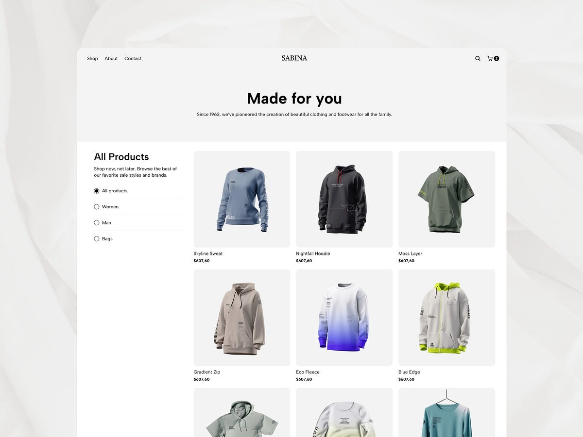 25 Ecommerce Website Design. Build Your Online Store in 2 Days… | by ...