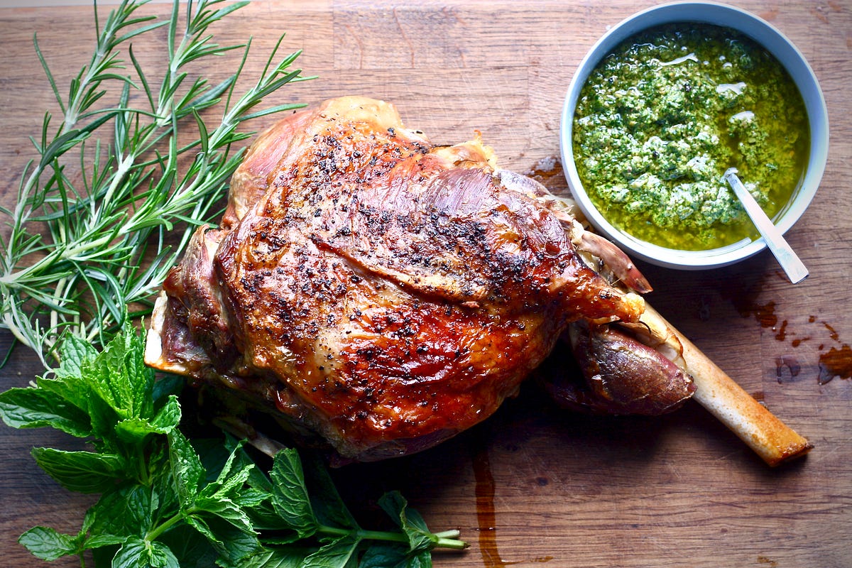 Slow Roasted Leg of Lamb. This slow roast, leg of lamb is a crowd… | by ...
