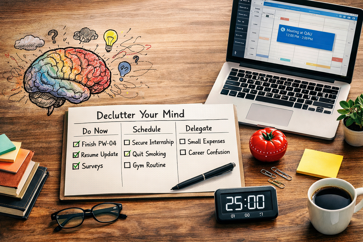 Clearing My Mind: A Simple Exercise That Actually Helped | by THE AMEEN ...