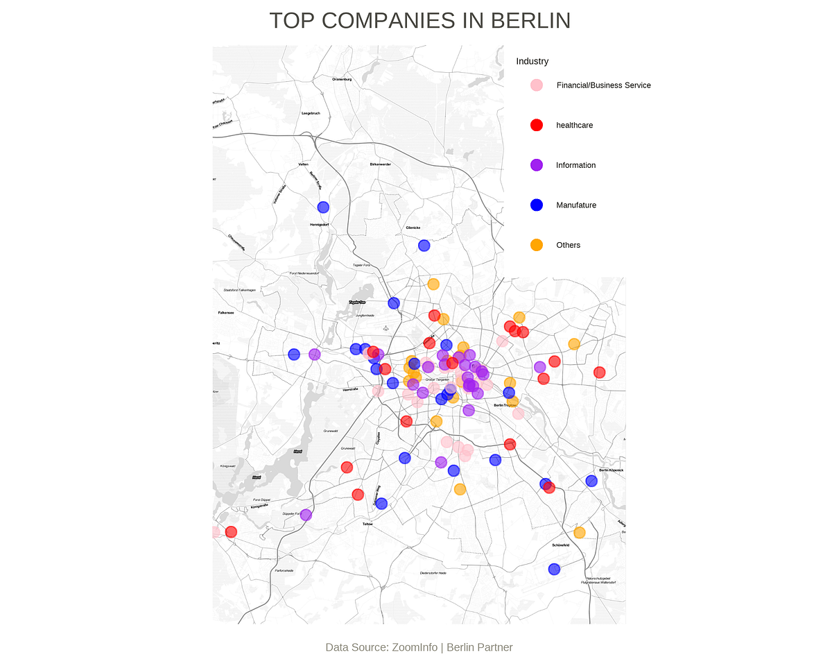 Berlin Business Map (2023): A guide to top employers in Berlin | by ...