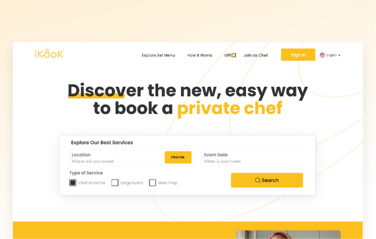 Case study: Private chef booking made easy | by Ajayi Ayobami ...