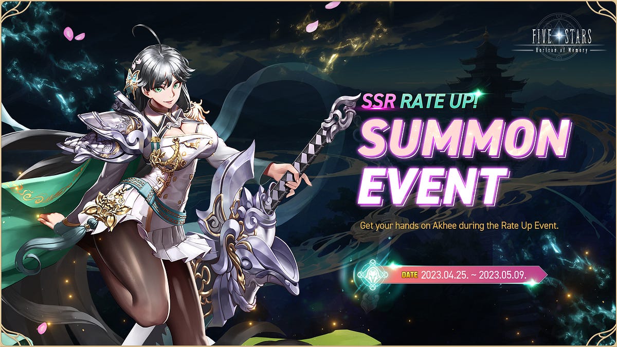[FIVE STARS] Summon Rate Up Event Notice | by MineralHub | Mineral Hub ...