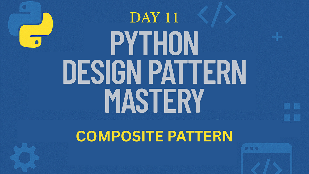 Working With Tree Structures? Composite Pattern Makes It Elegant | by ...