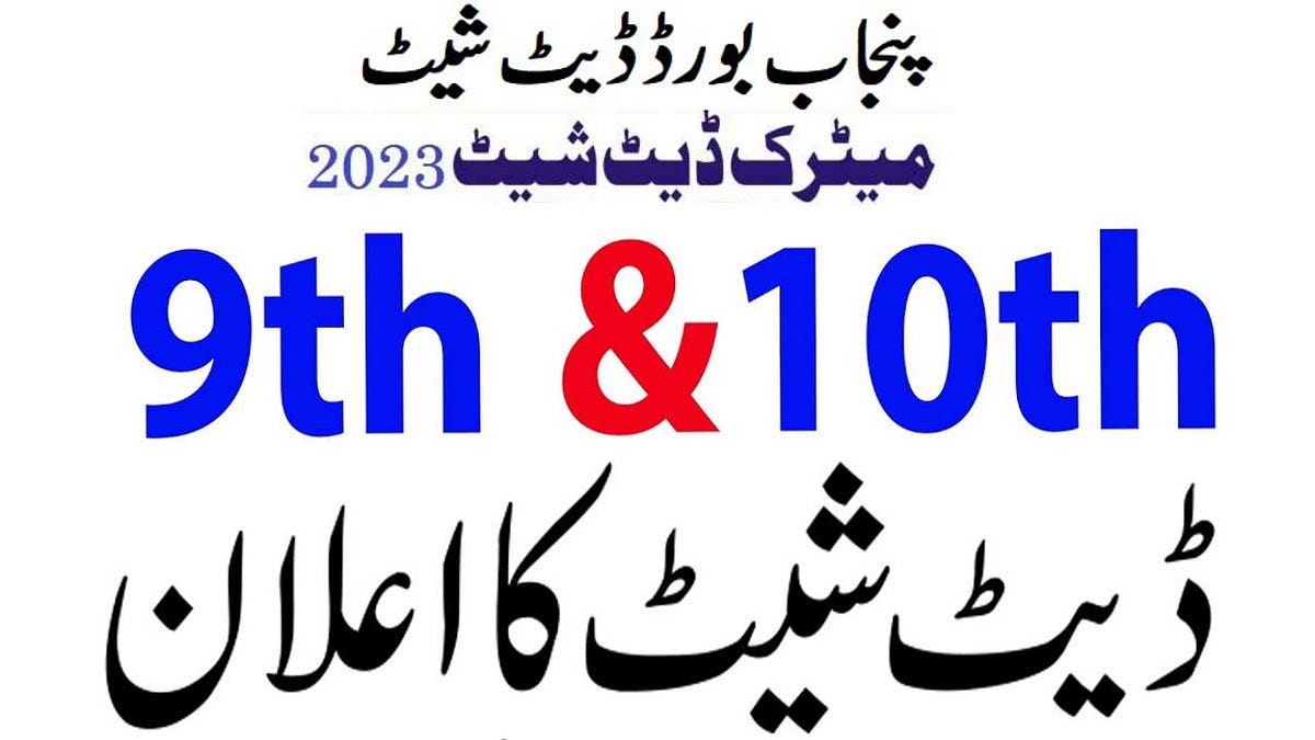 Latest information About BISE Federal Board 9th Class Result ...