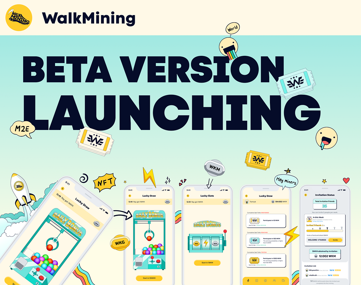 WalkMining Open Beta : December 28th | by WalkMining | Medium