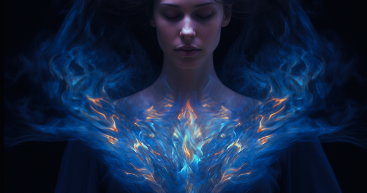 The Eternal Cool Blue Flame — Zero Point of All Creation. | by Purusha ...