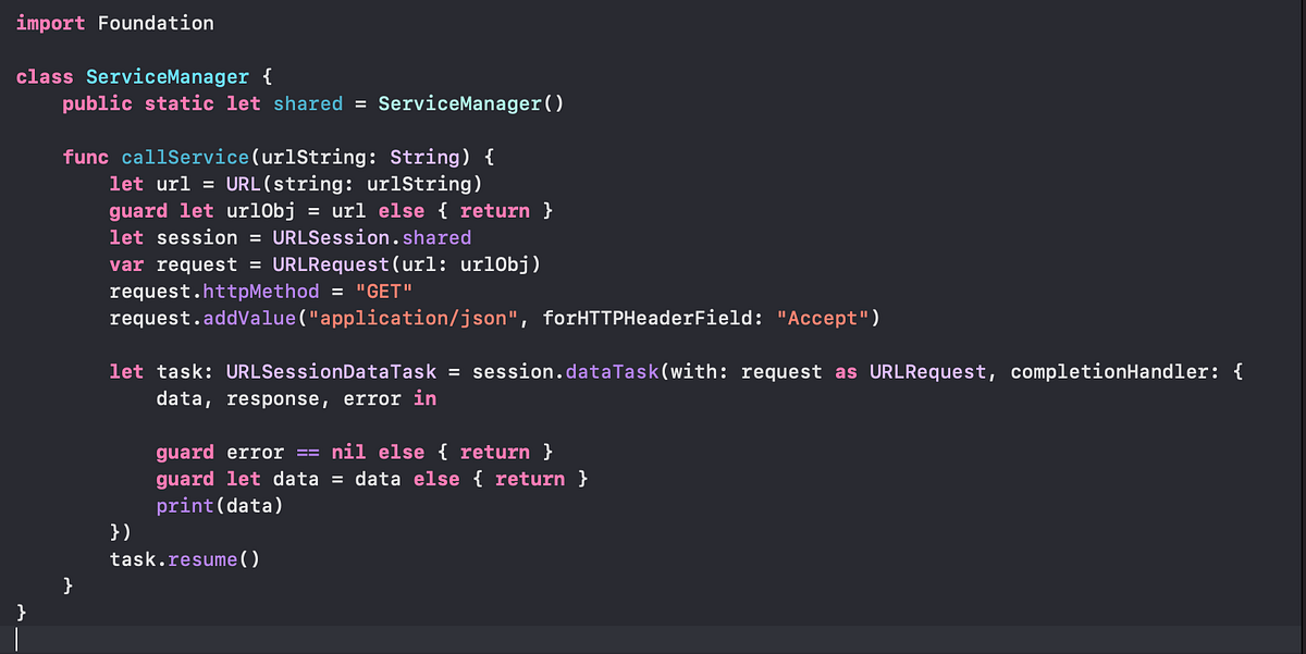 Create Api Manager Without Alamofire in Swift | Dev Genius