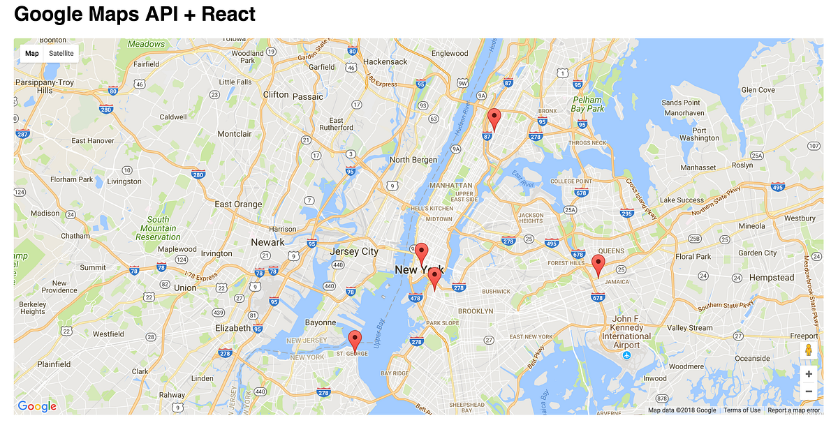 Simplified Google Maps JavaScript API in a React App 🌎 | by Matthew Thorry | Frontend Weekly ...