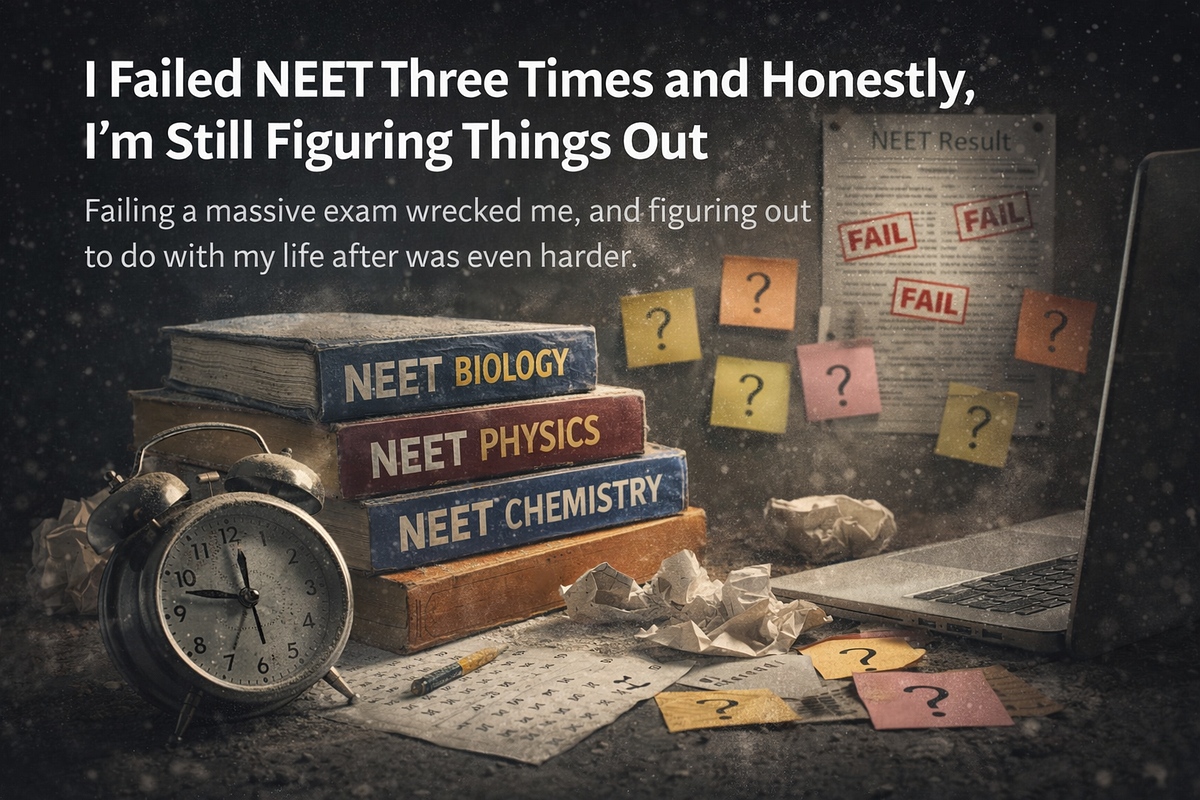 I Failed NEET Three Times and Honestly, I’m Still Figuring Things Out ...
