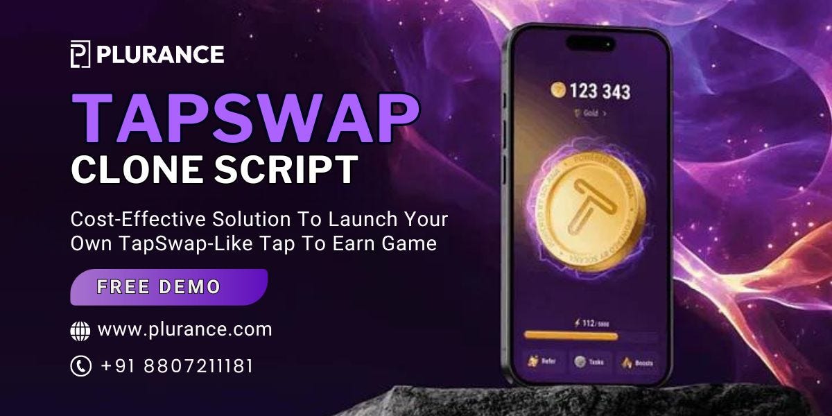 TapSwap Clone: A Cost-Effective Solution to Launch a Telegram-Based Tap-To-Earn Crypto Gaming ...