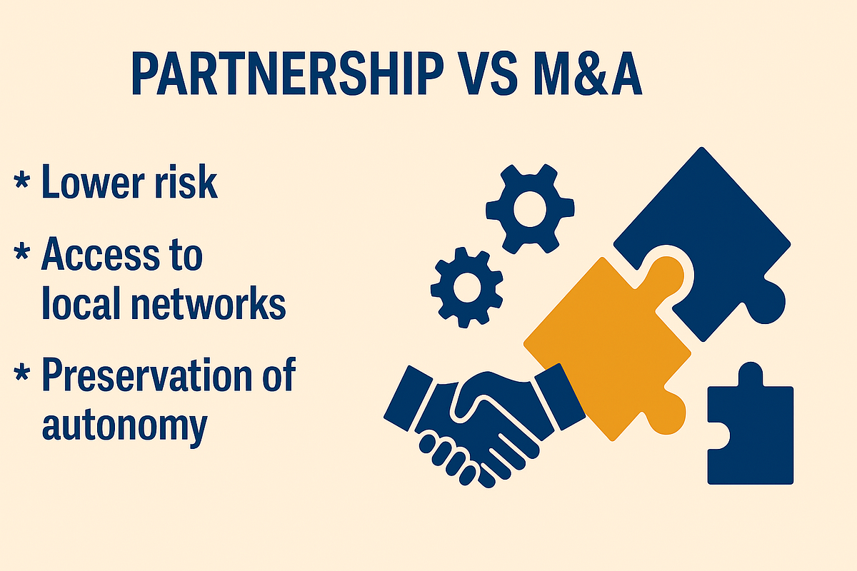 Strategic Partnerships vs Full M&A | by Krishna D Dhanak | Medium