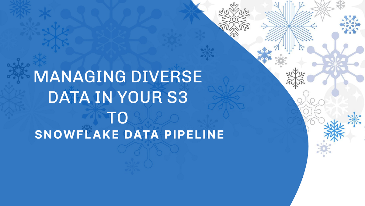 Managing Diverse Data in Your S3 to Snowflake Data Pipeline | by ...