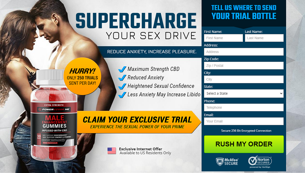 PowerVigor Male Enhancement Gummies — Side Effects PowerVigor Male ME Gummies |What You Need to ...