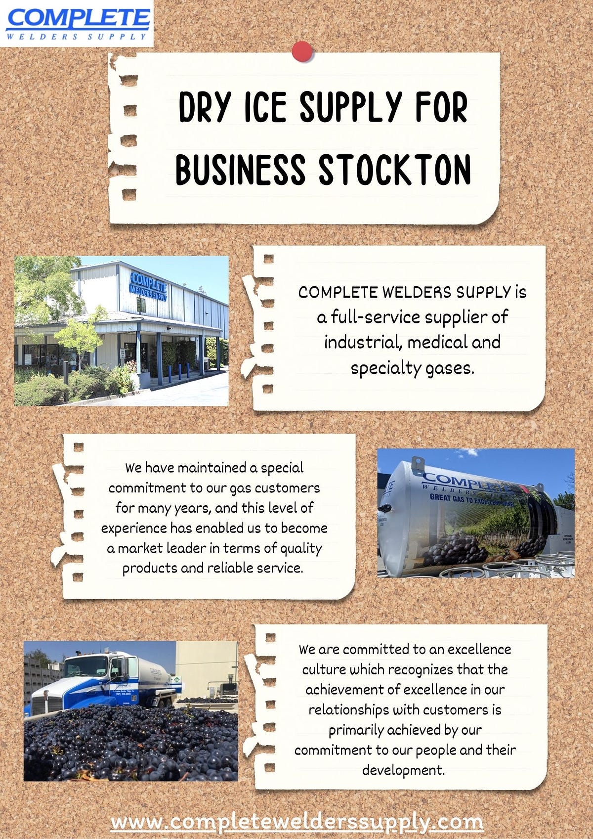 Dry Ice Supply For Business Stockton - CompletewelderSupply - Medium