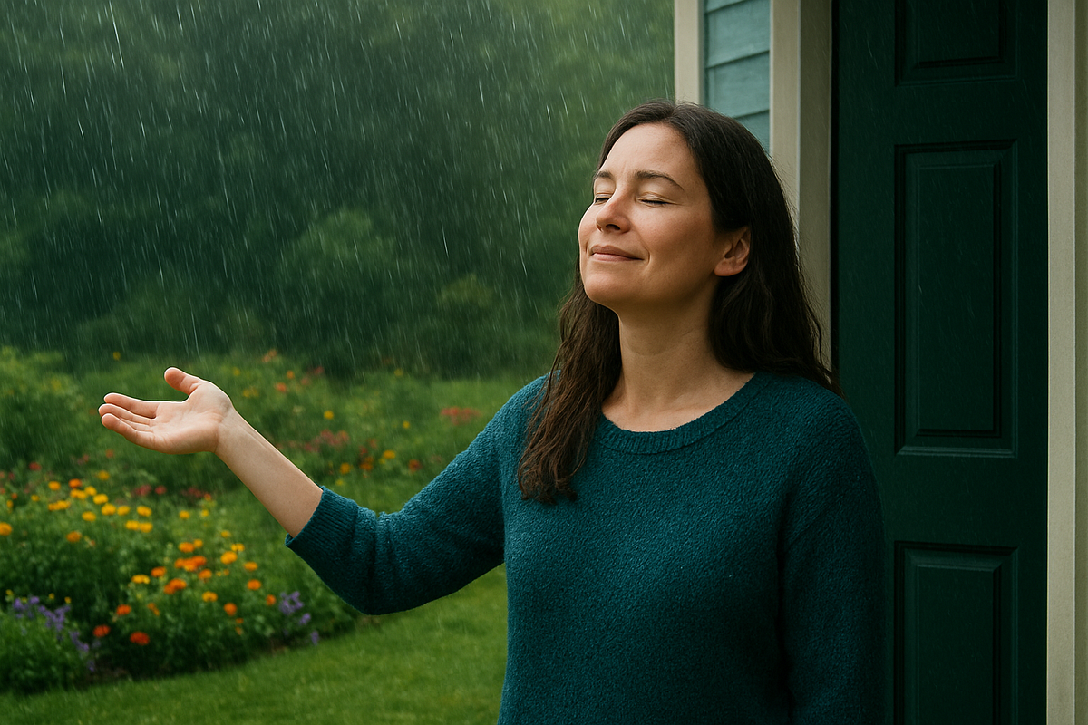 Take Advantage of the Rain. A rondeau redoublé poem | by JoEllen ...
