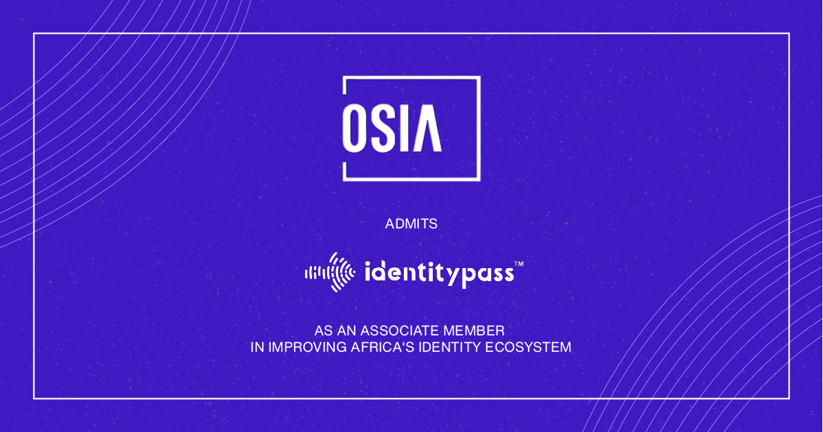 OSIA Welcomes Identitypass as an Associate Member. | by Alabi Samuel ...