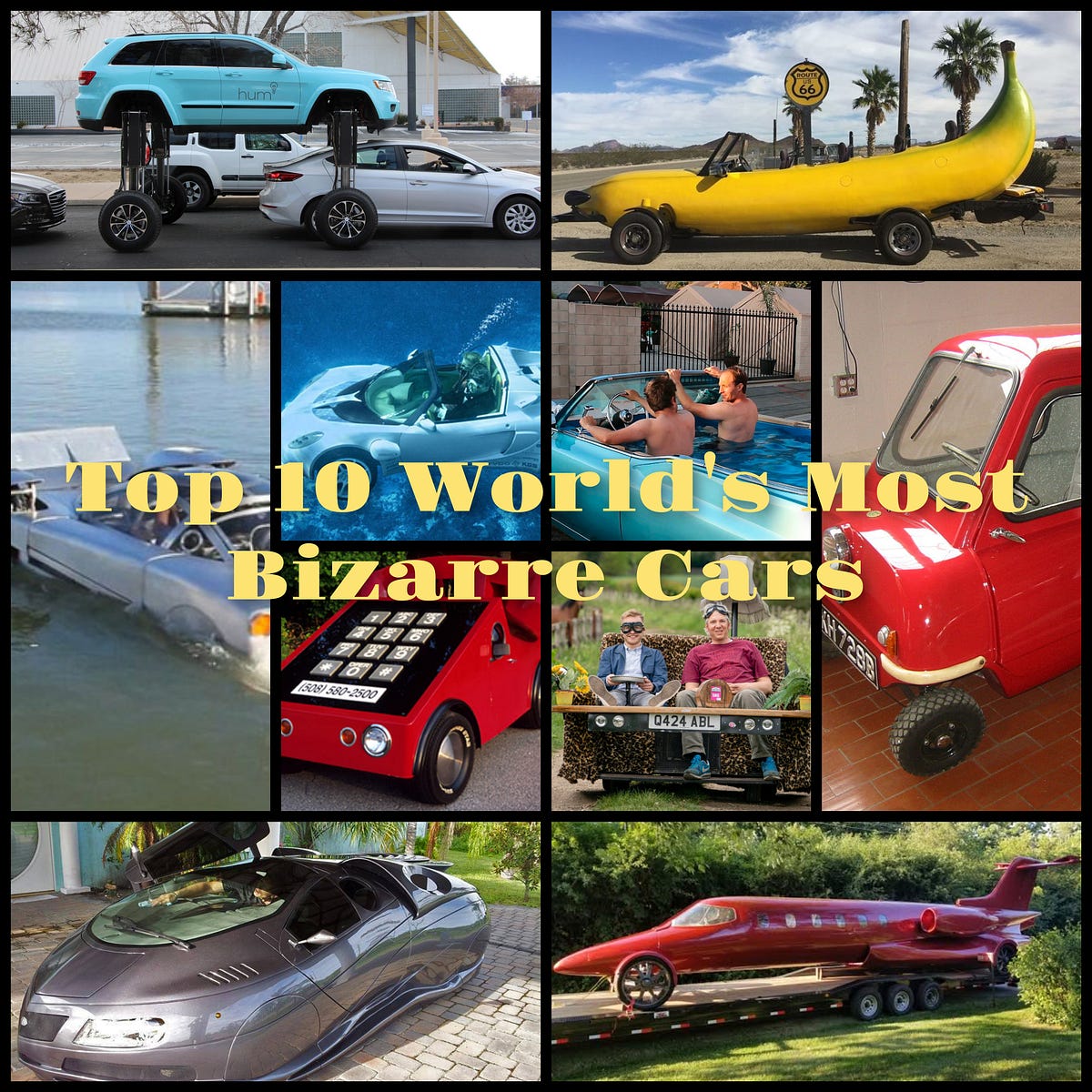 Top 10 Most Bizarre Cars in the World | by Ammara Hassan | Publishous ...