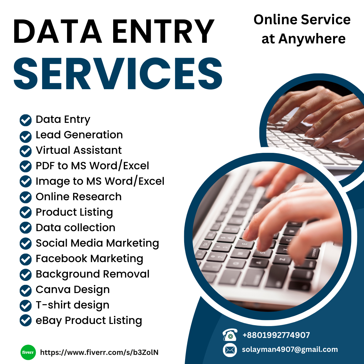 Data Entry Services. Data entry is the process of entering… | by ...