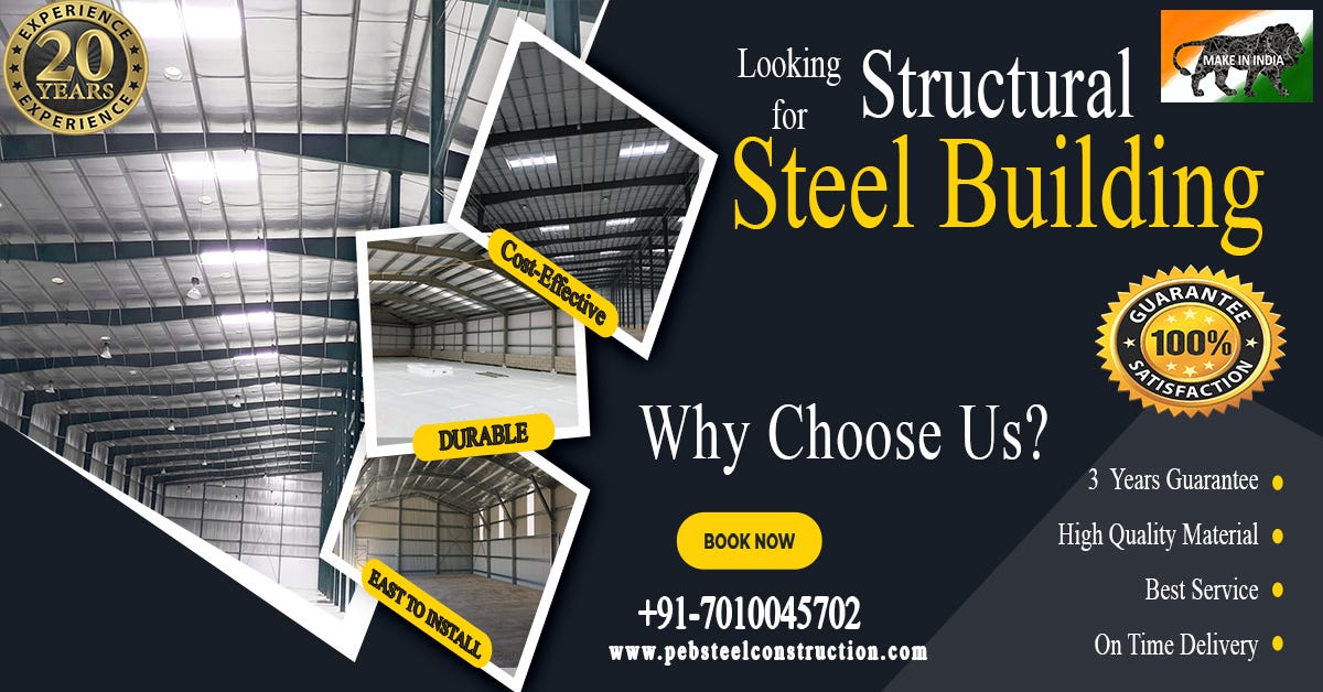 Factory Contractors|Industrial Warehouse Manufacturers|PEB Steel ...