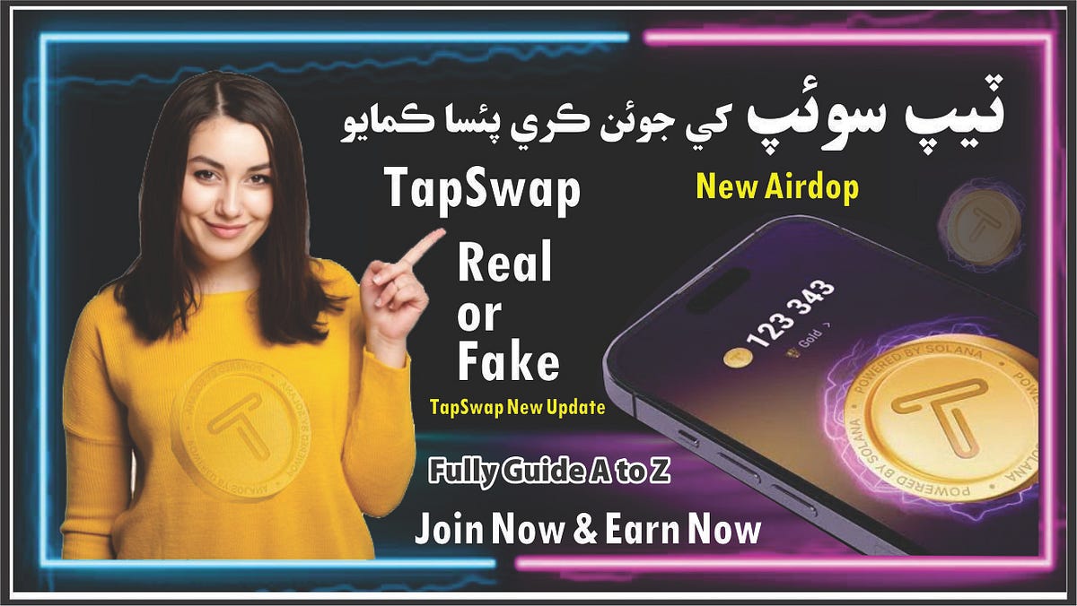Don’t Miss Out on the TapSwap Airdrop on Solana! 💰 Ready to Earn $2,000 or Even $20,000? Tap ...