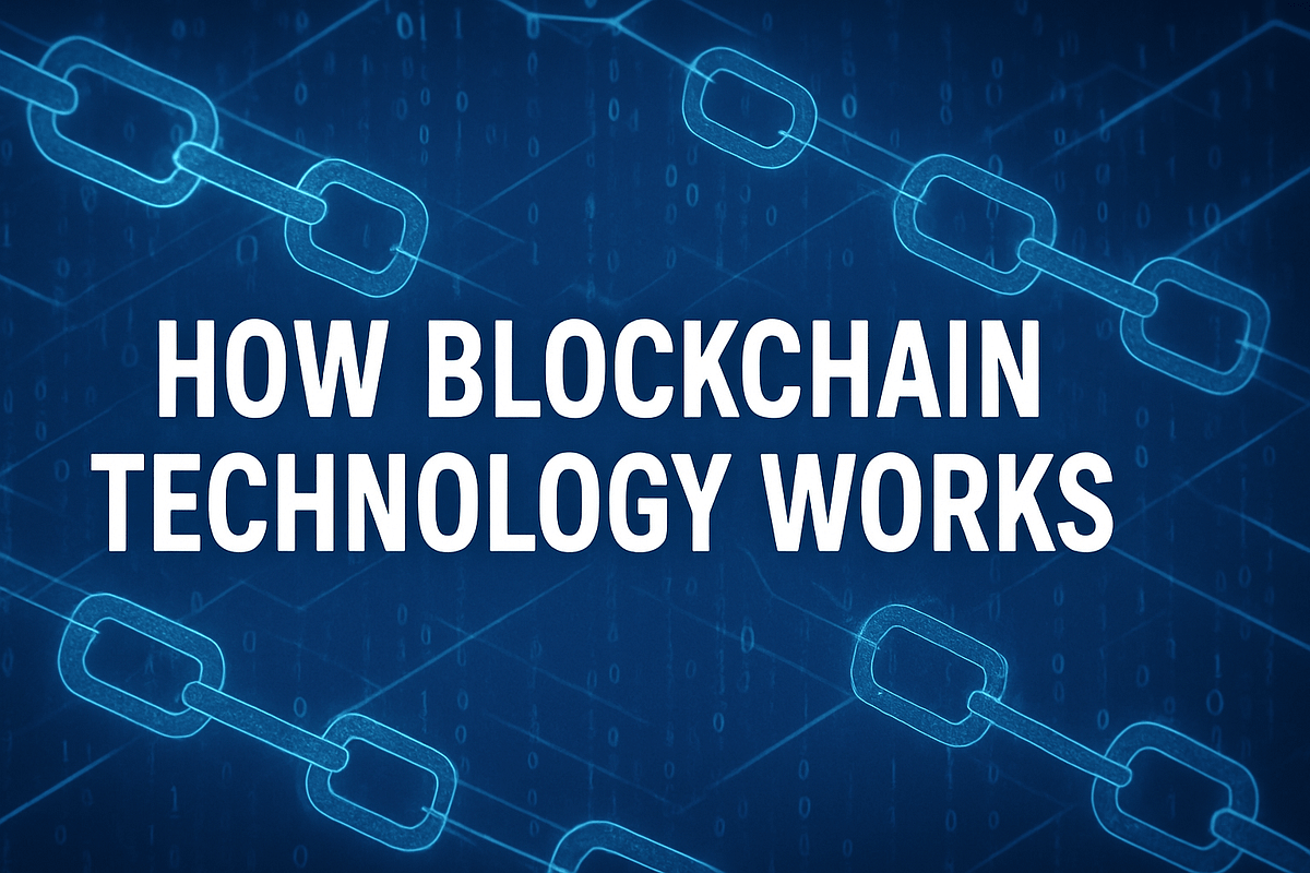 How Blockchain Technology Works. A Clear and Human Explanation of a ...