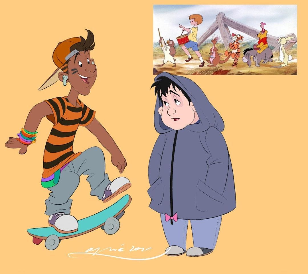 Disney Animal Characters As Humans