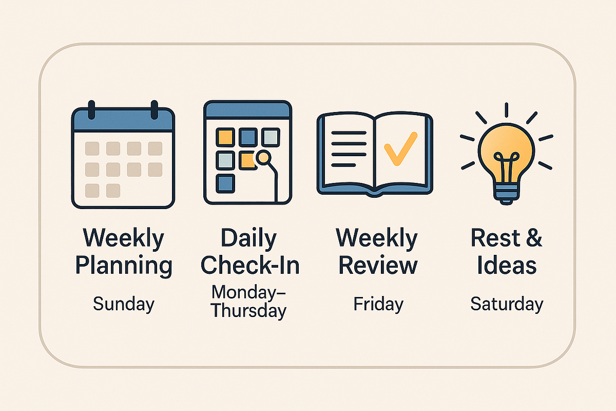 Building My Own Project Management Routine | by RD | May, 2025 | Medium