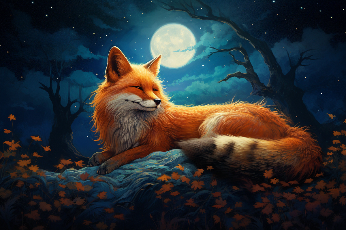 The Foxes Are Fierce - Penny & Poe - Medium