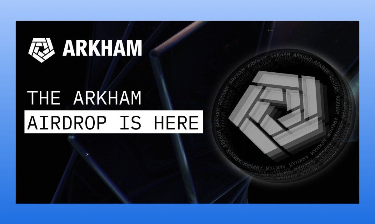 ARKHAM 2ND AIRDROP CONFIRMED (1st Airdrop winners got 1,000$ — 50,000 ...