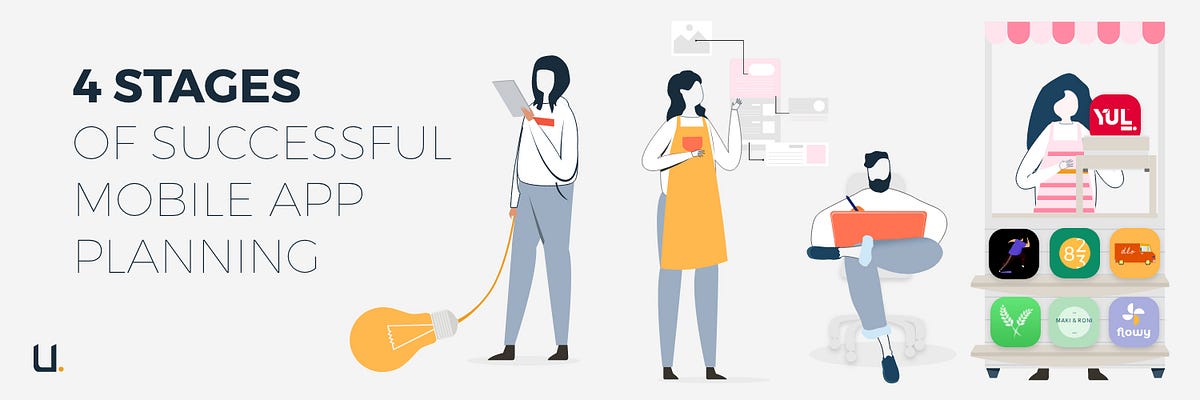 The 4 Main Stages of Every Successful Mobile App | by underlabs | Medium