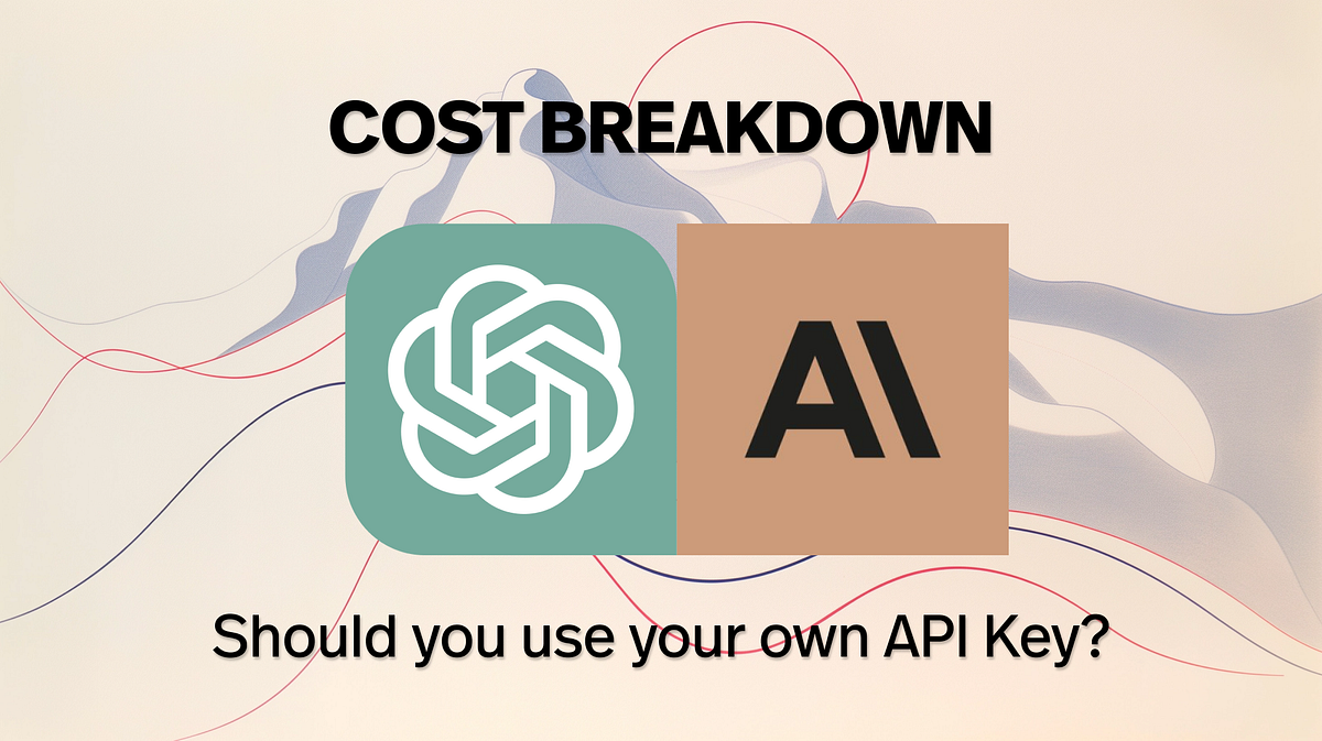 Should you use your own Claude/OpenAI API key? | by AI Prompt Design | Oct, 2024 | Medium