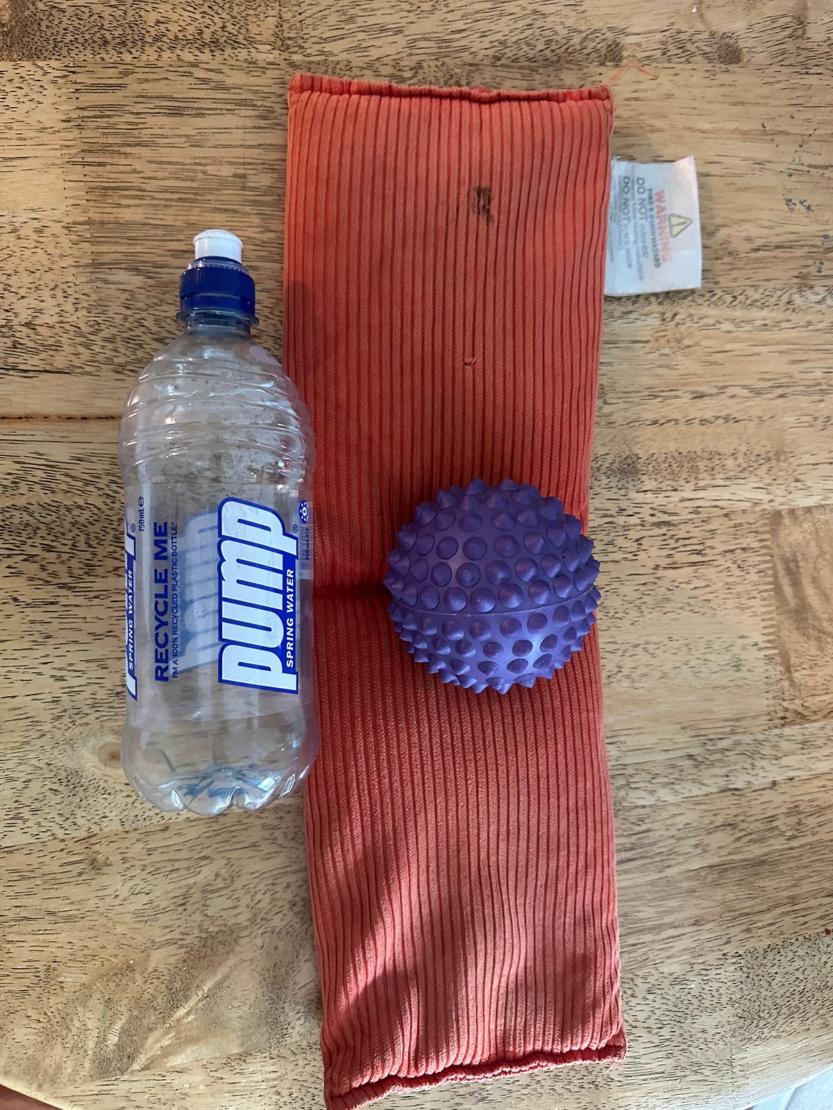 I Grabbed Water, Spiky Ball, and Hot/Cold Packs | by Adrienne Beaumont ...