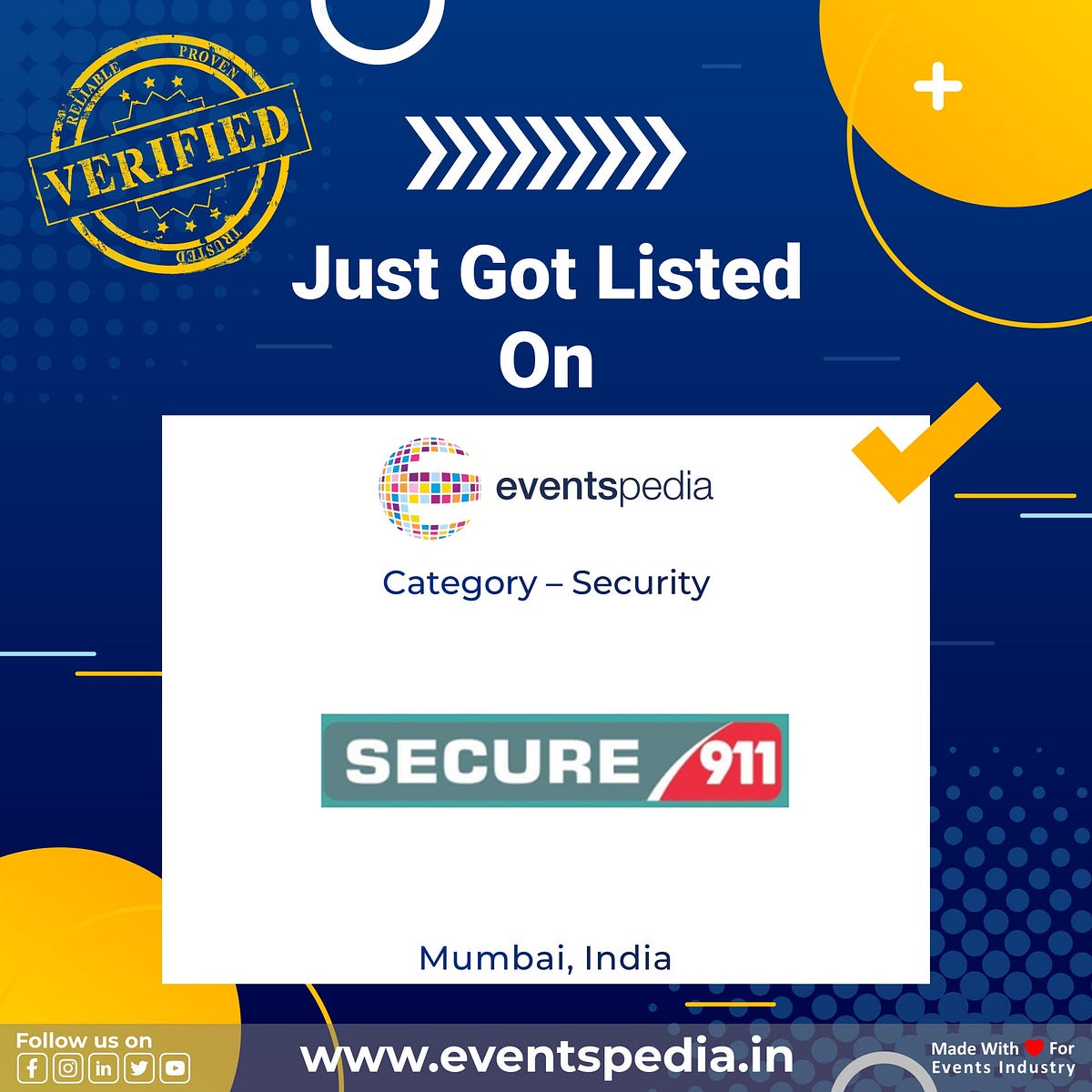 Secure 911 - Eventspedia India - Medium
