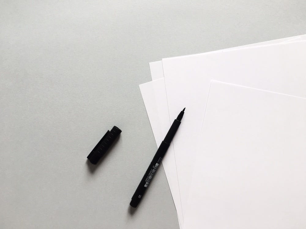 A practical guide to overcoming the fear of a blank page/screen | by ...