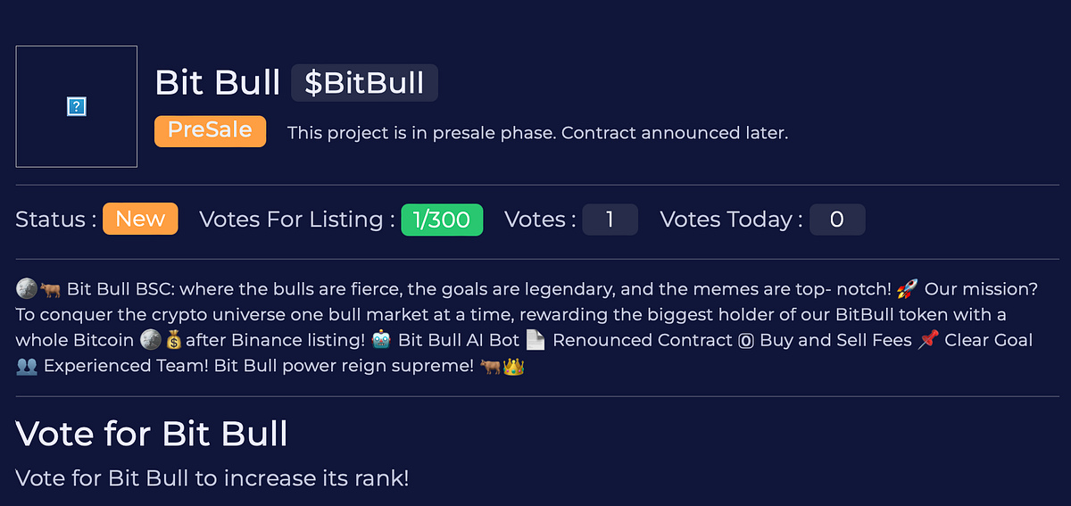 Officially listed on another Pre-sales website, information will be ...